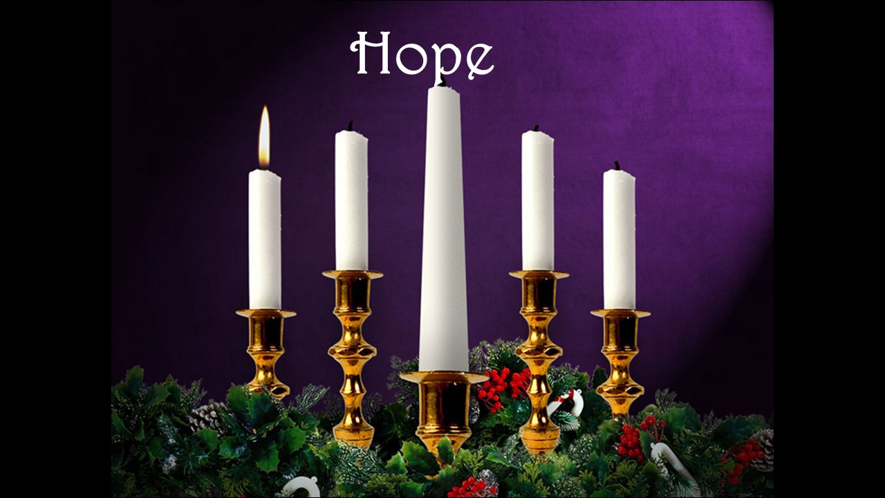 Advent: HOPE – Evergreen Baptist Church