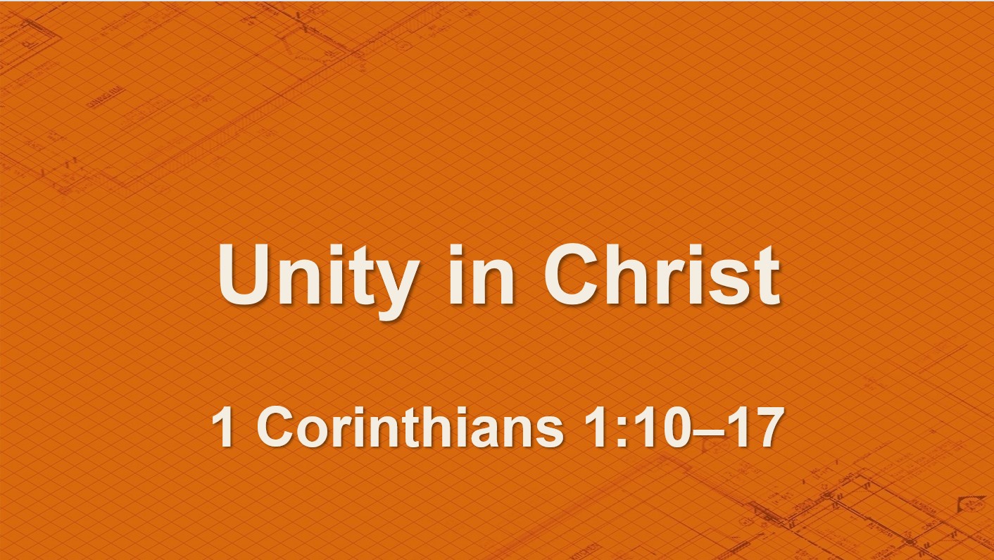 Unity In Christ – Evergreen Baptist Church
